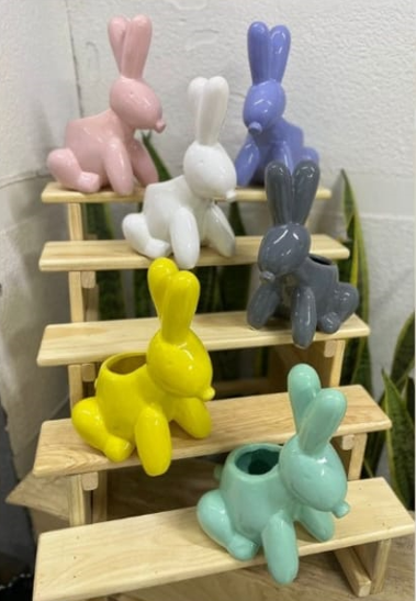 Balloon Bunny | Colibri Pottery Studio
